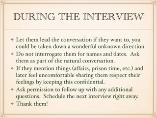 Interviewing Family Members | PDF