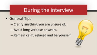 Interviewing Skills | PPT