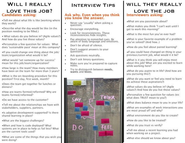 Recruit, hire, retain top talent: Workshop handout with interview ...
