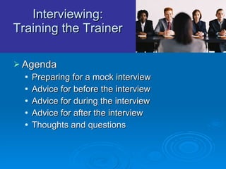 Interviewing For Grad Training | PPT