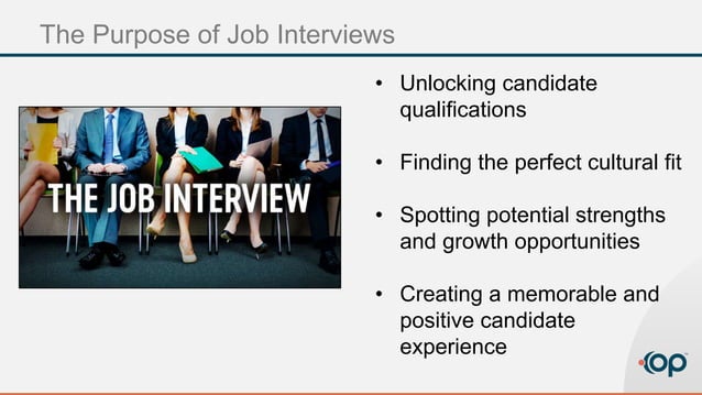 Interviewing for Hiring Managers (1).pptx | Resume Writing and Advice | Job Search