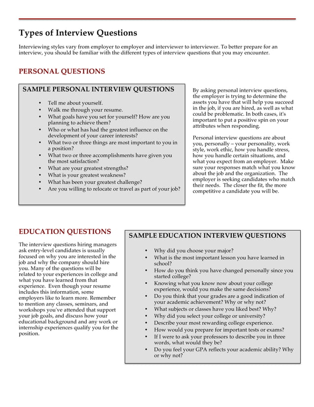 Davidson College Interviewing Guide