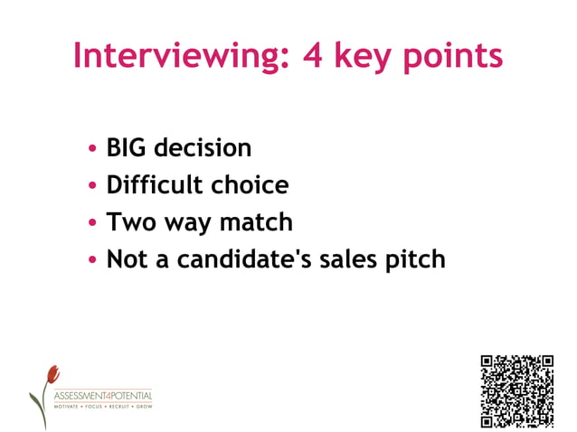 Interviewing principles | PPT | Resume Writing and Advice | Job Search