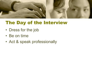 Interviewing Skills | PPTX