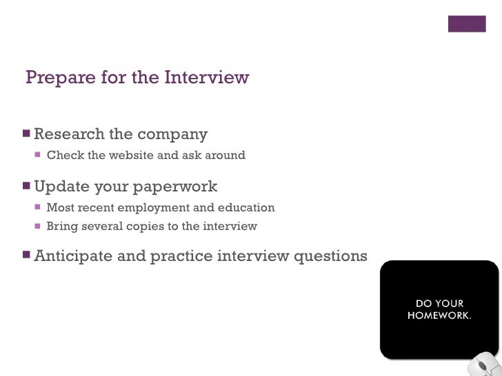 Interview Skills Powerpoint Slides