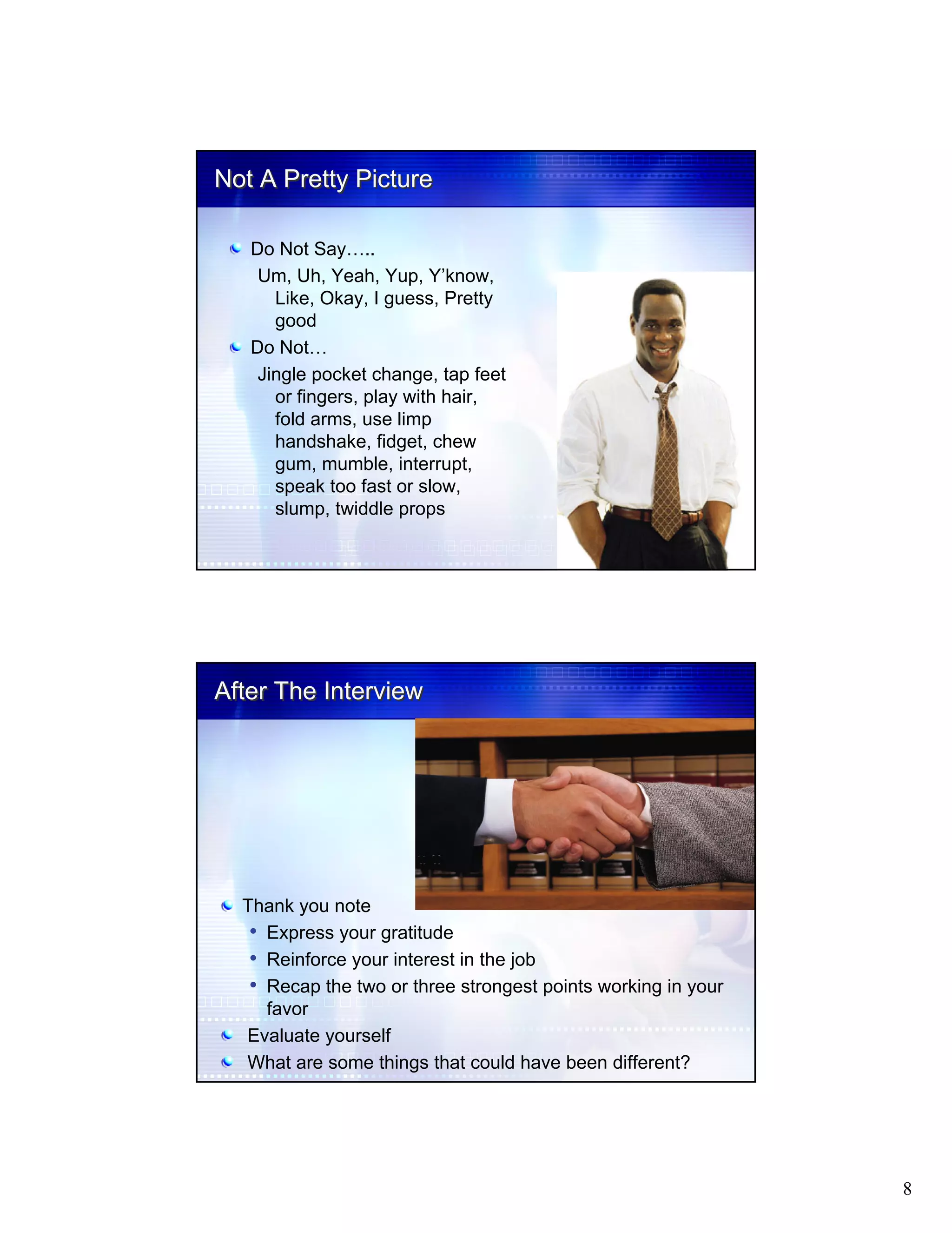 Interviewing skills | PDF