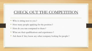 Interviewing skills | PPTX