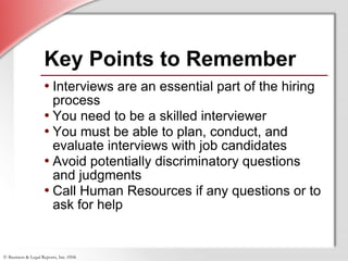 Interviewing Skills for Supervisors.ppt