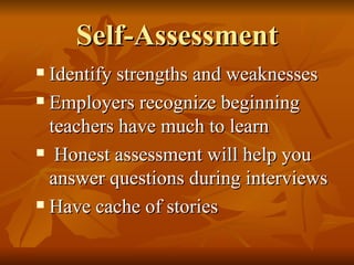 Interviewing Skills for Teachers | PPT