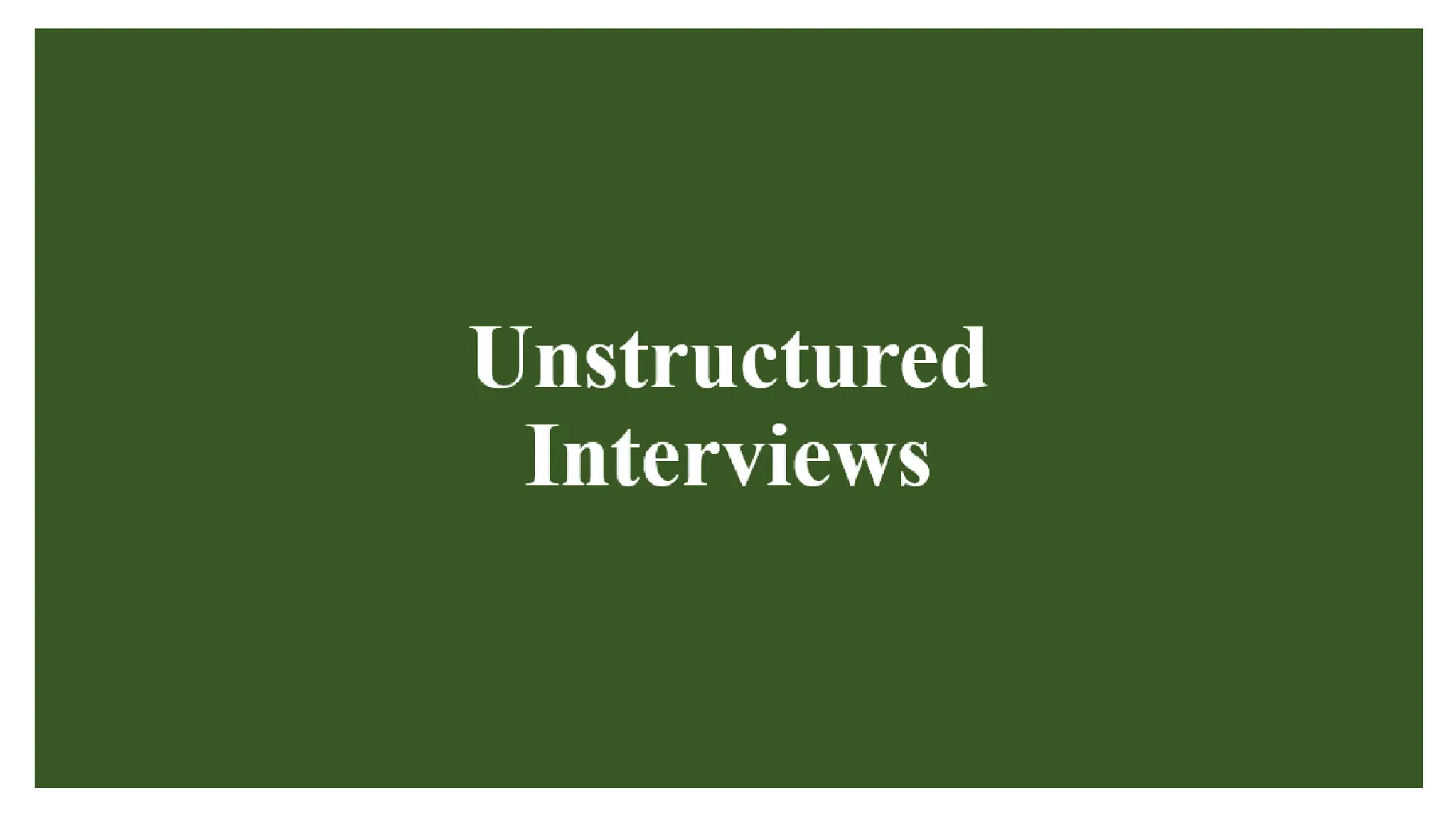 Research Interview Questions: Skills and examples | PPTX