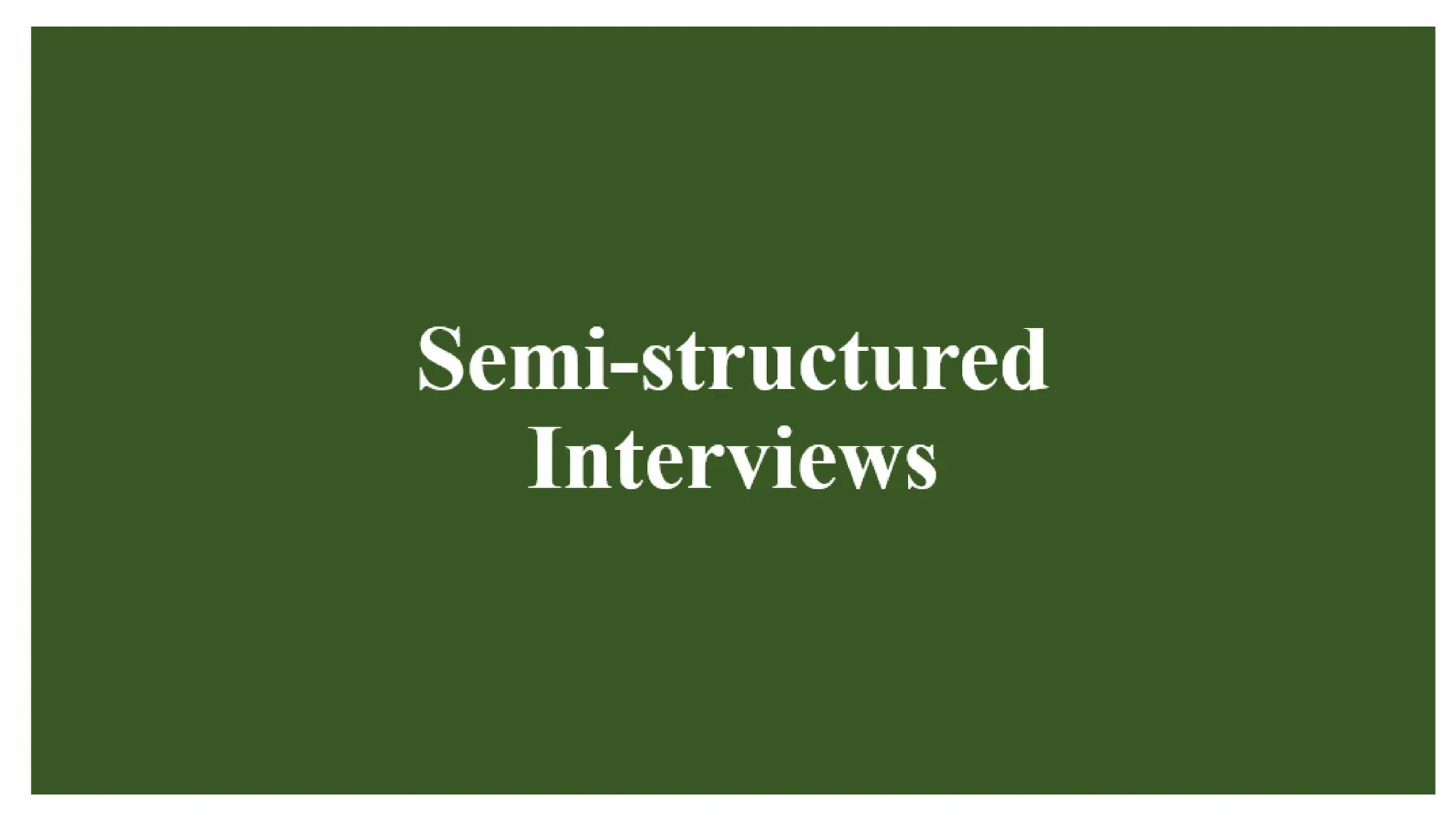 Research Interview Questions: Skills and examples | PPTX