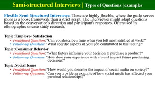 Research Interview Questions: Skills and examples | PPTX