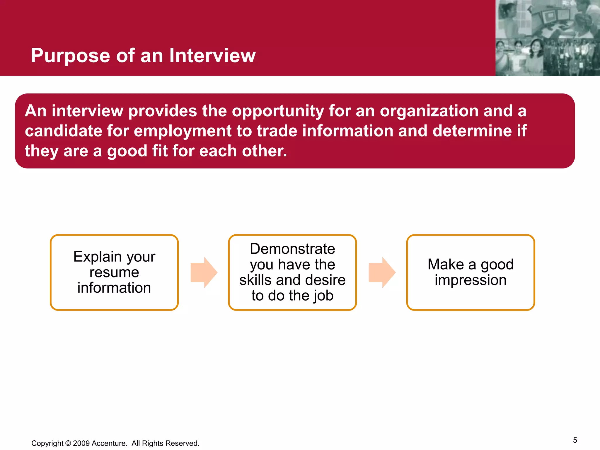 Interviewing Skills Presentation | PPTX