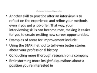 Interviewing Skills to Benefit Your Career.pptx