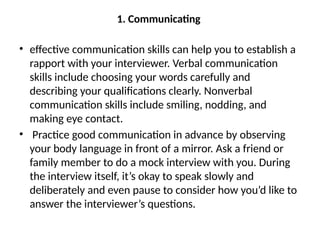 Interviewing Skills to Benefit Your Career.pptx