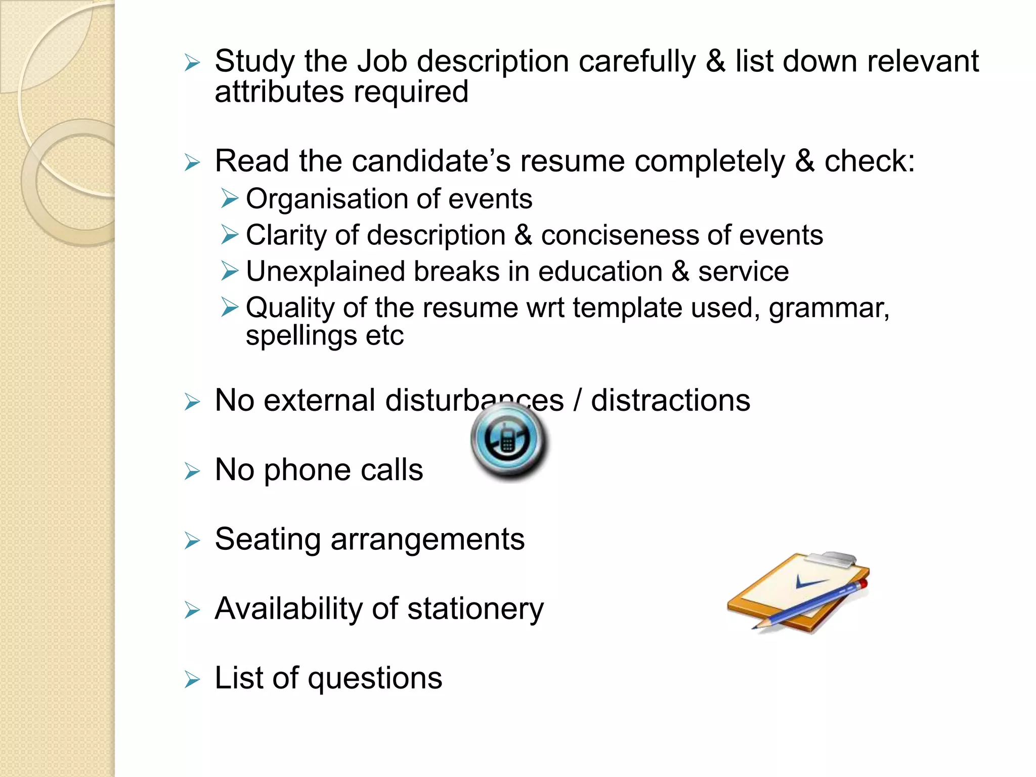 Interviewing Skills Workshop | PPTX
