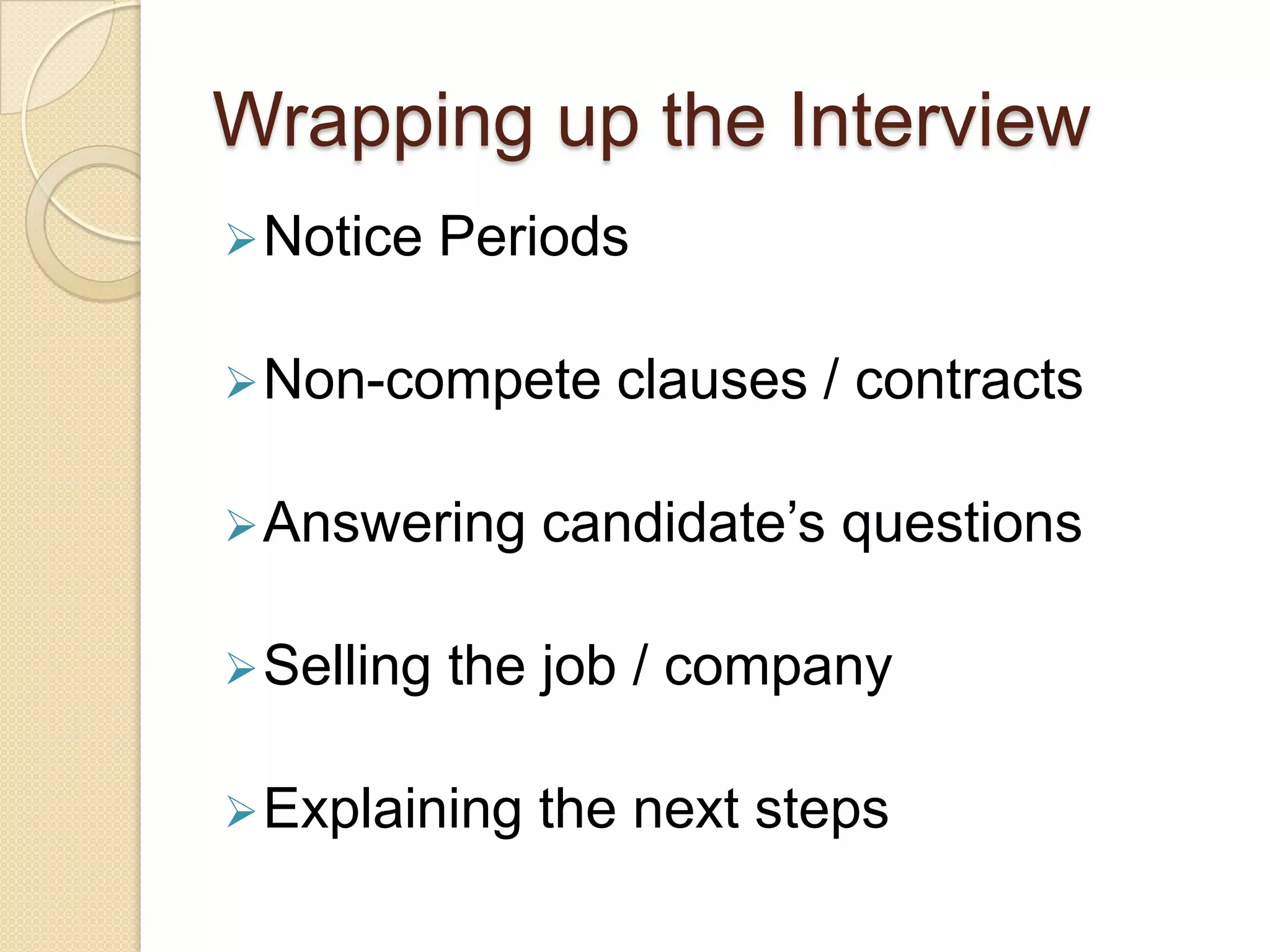 Interviewing Skills Workshop | PPTX