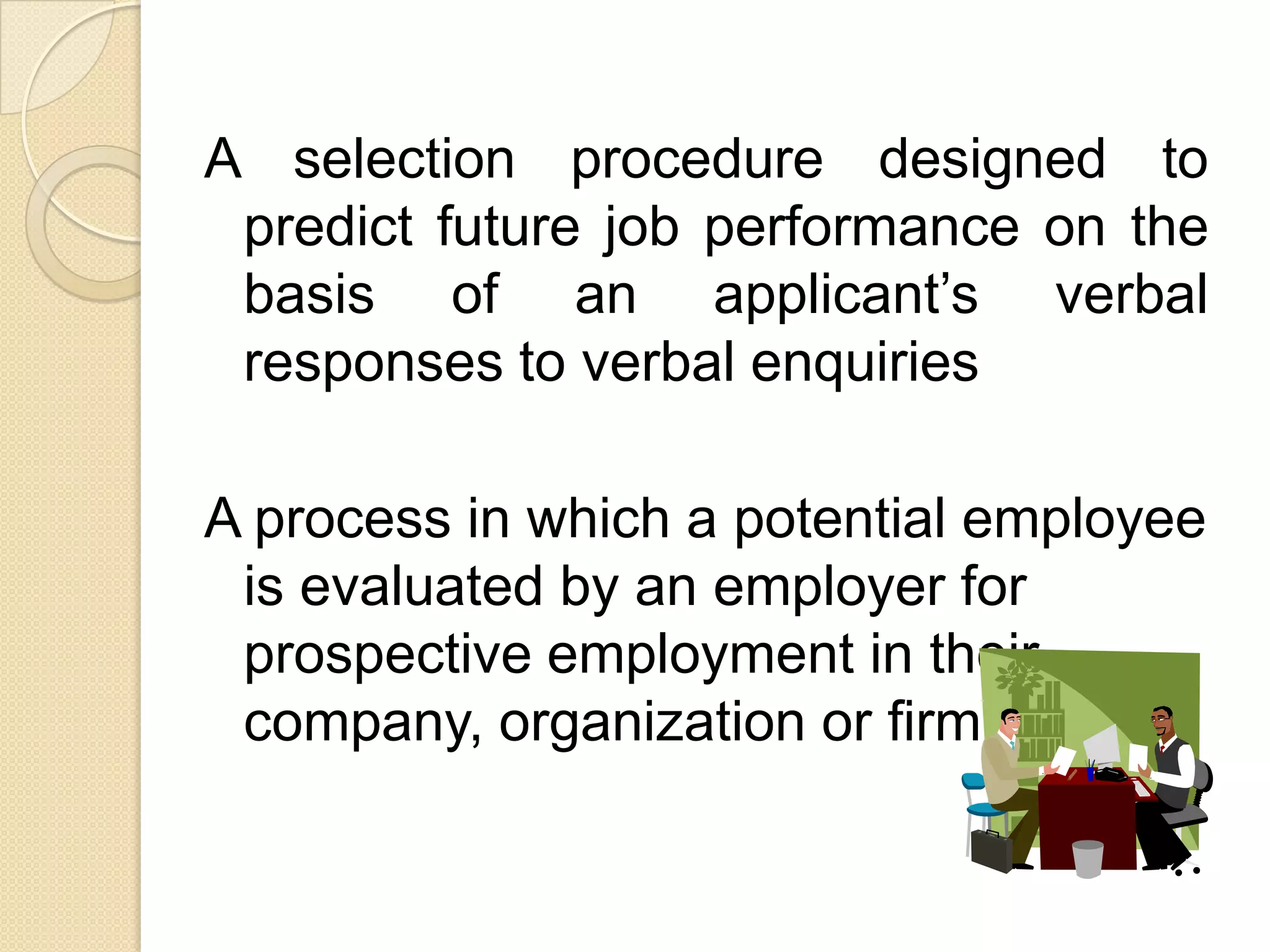 Interviewing Skills Workshop | PPTX