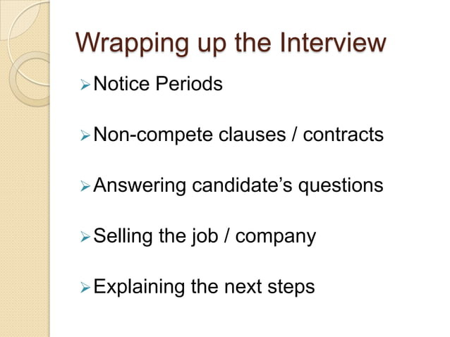 Interviewing Skills Workshop | PPTX