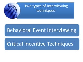 Interviewing techniques | PPT