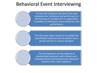 Interviewing techniques | PPT