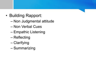 Interviewing Techniques in Forensics | PPTX