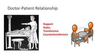 Interviewing techniques, communication skills, doctor patient ...