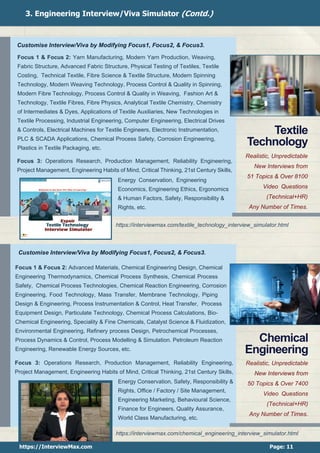 Interview & Viva Lab for Engineering | PDF