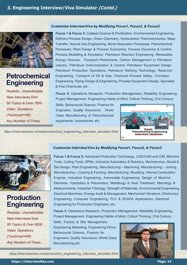 Interview & Viva Lab for Engineering | PDF