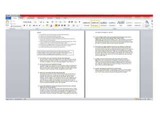 Interview layout | PPTX