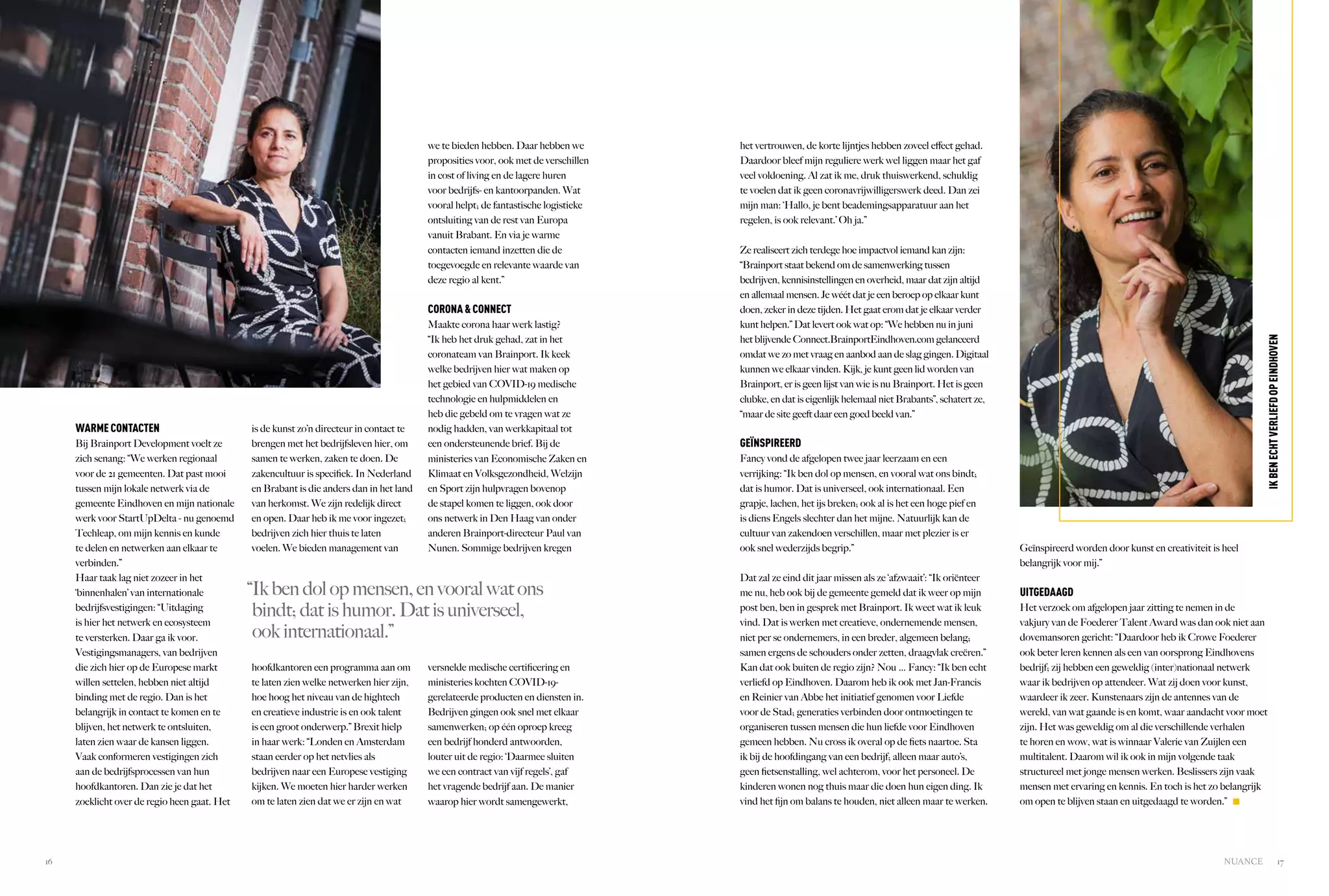 Interview magazine Nuance Fancy van de Vorst | PDF