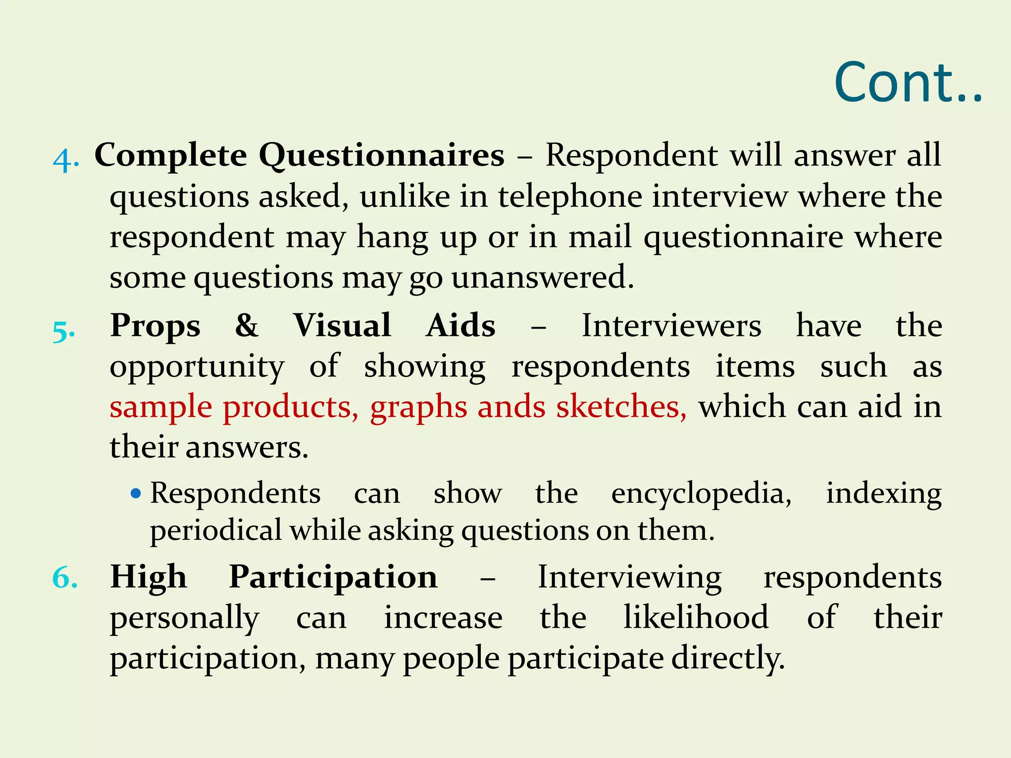 Interview method in research | PPTX