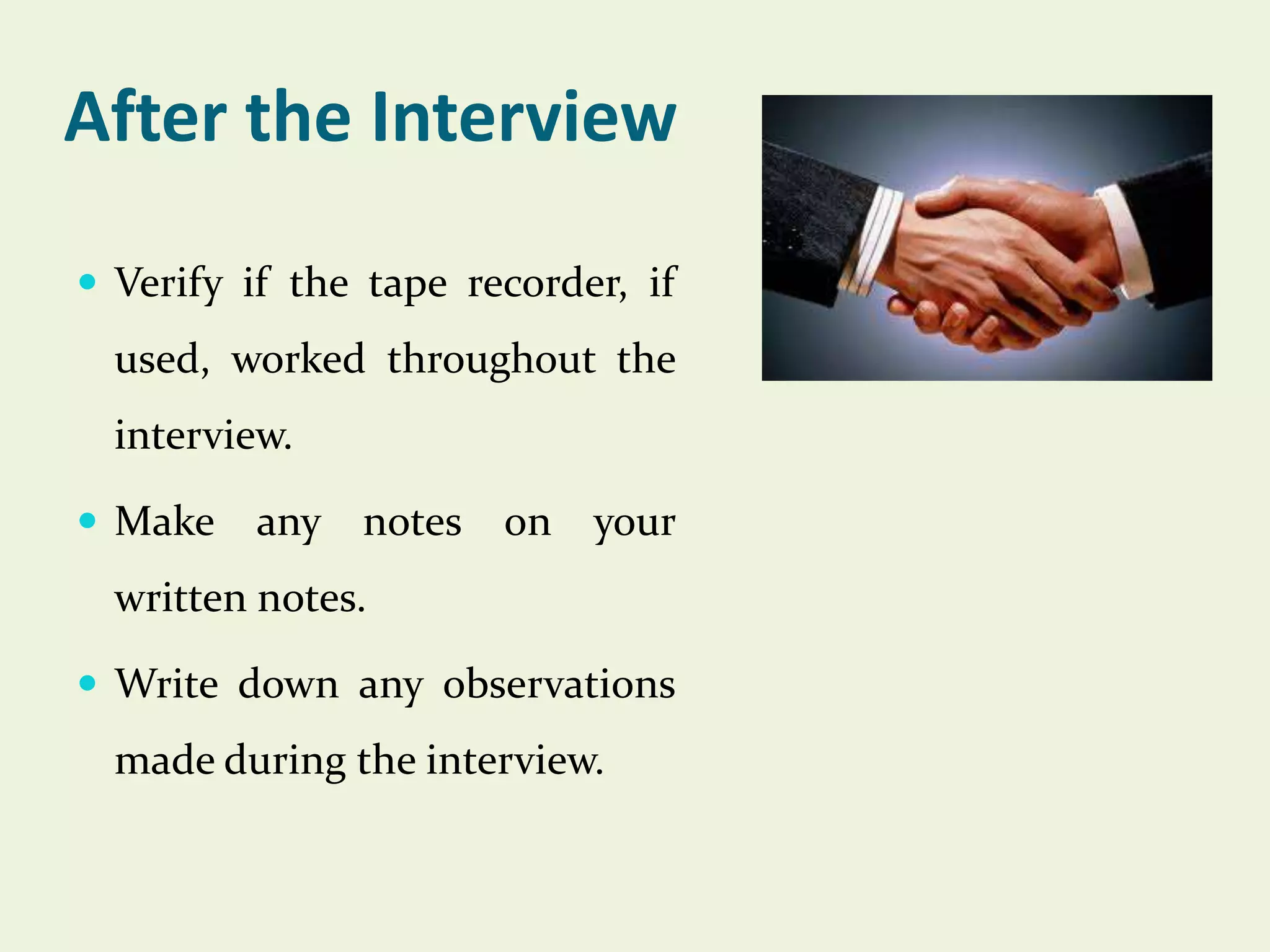 Interview method in research | PPTX