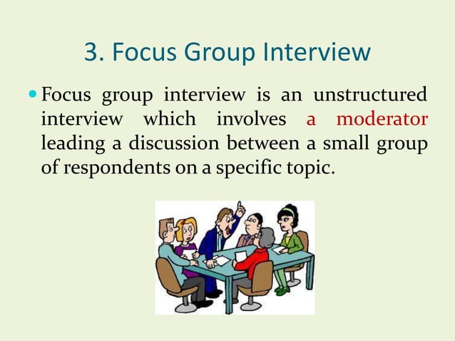 Interview method in research | PPTX