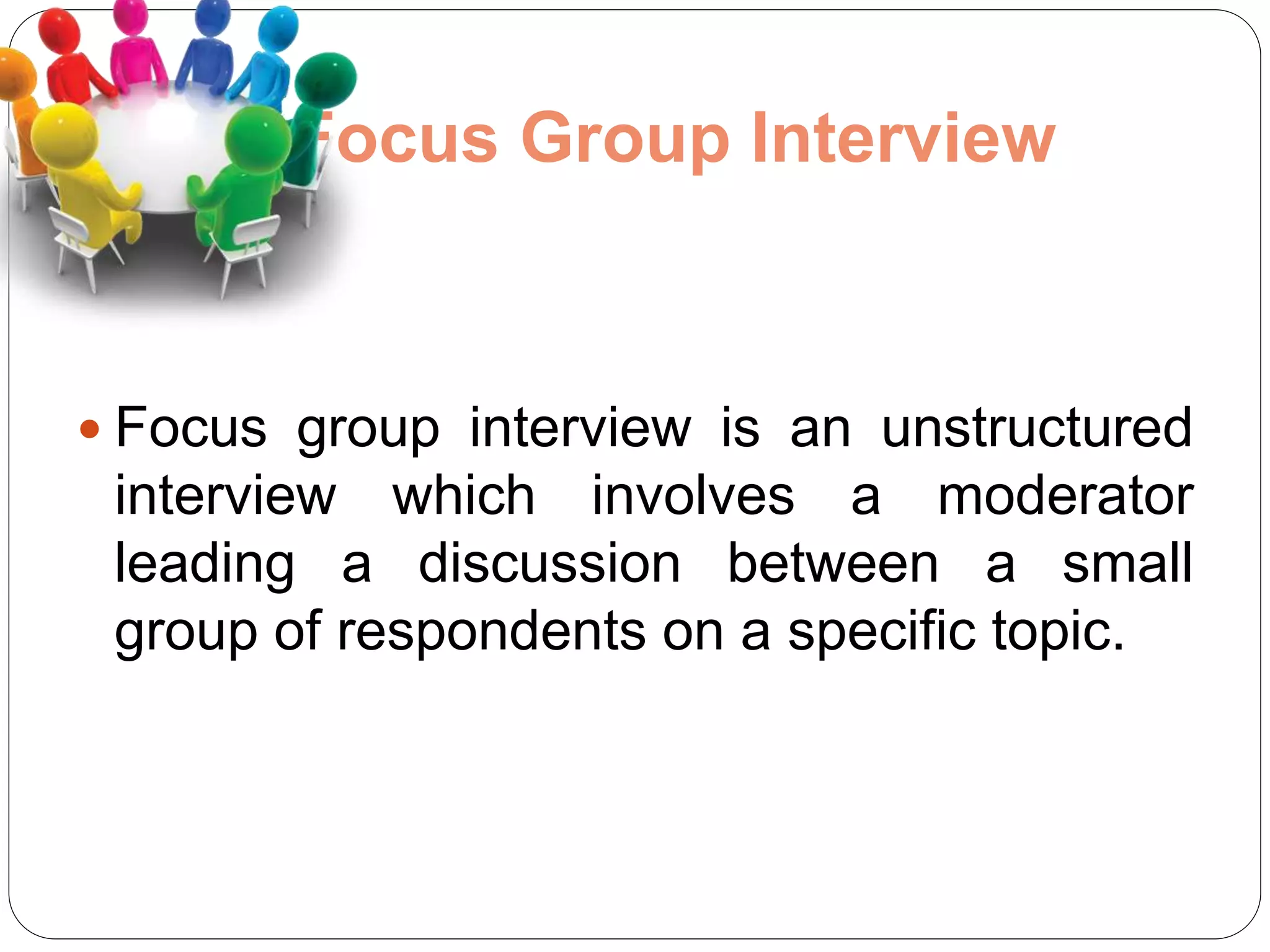 Interview method in research | PPTX | Resume Writing and Advice | Job ...