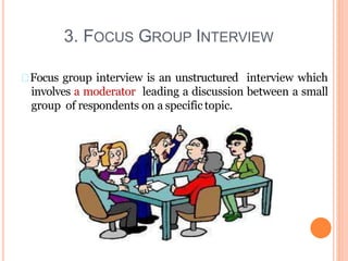Interview method in research | PPTX