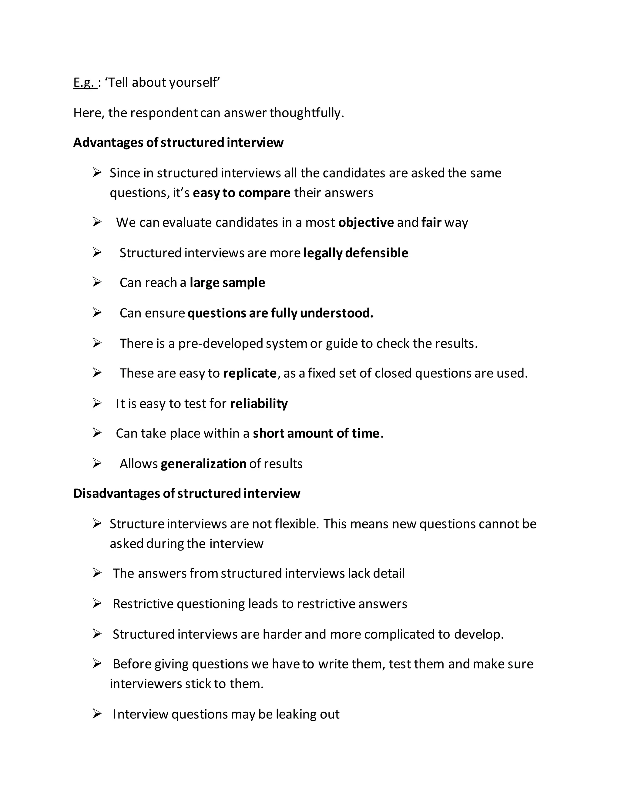 Interview method of psychology | DOCX