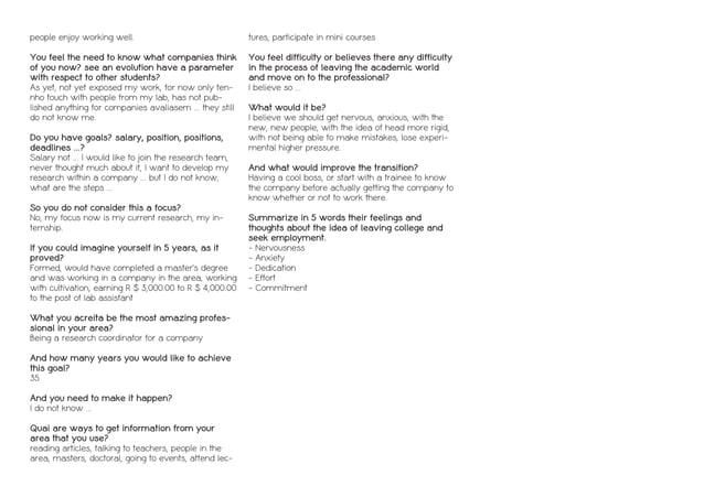 Interview mind map | PPT