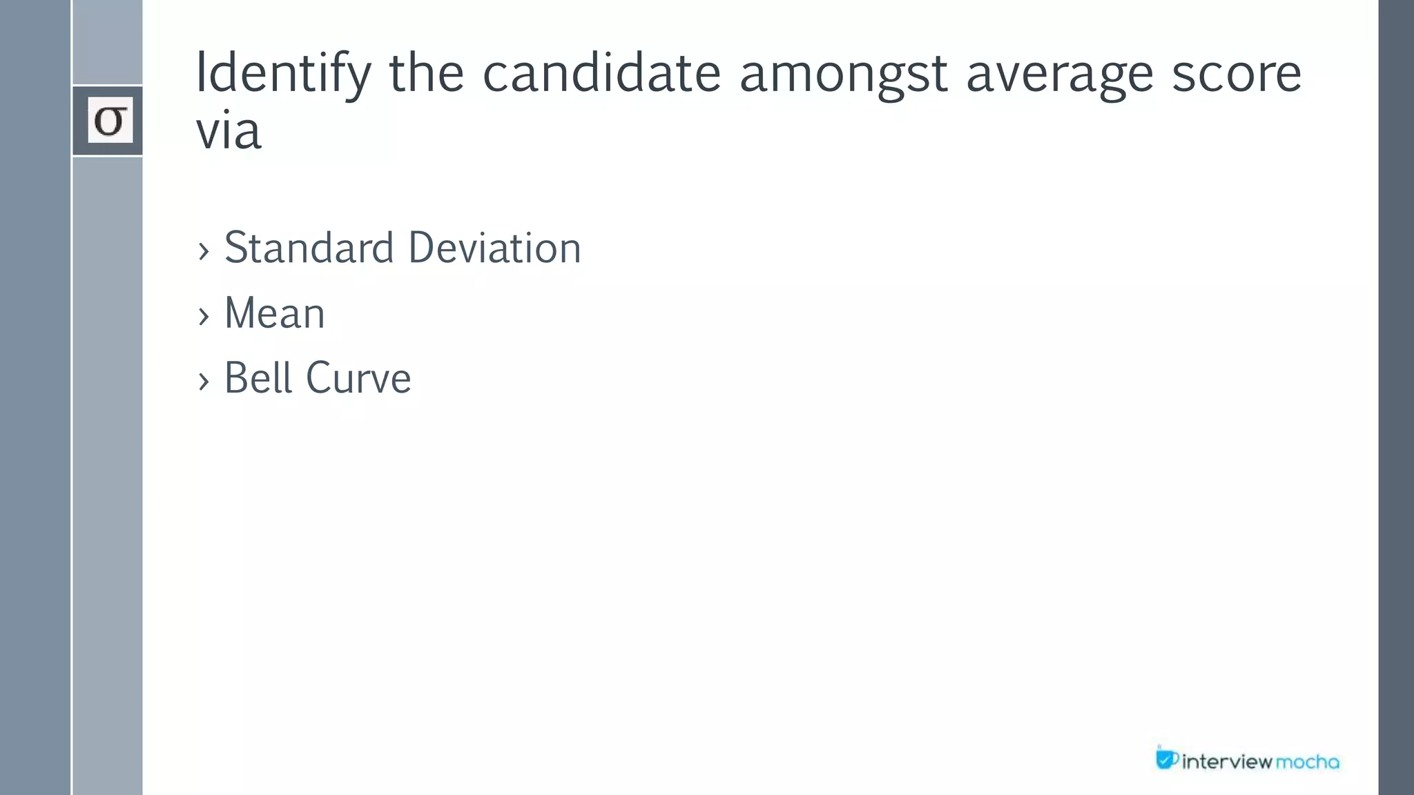 Interview Mocha's Score Distribution Analysis | PPTX