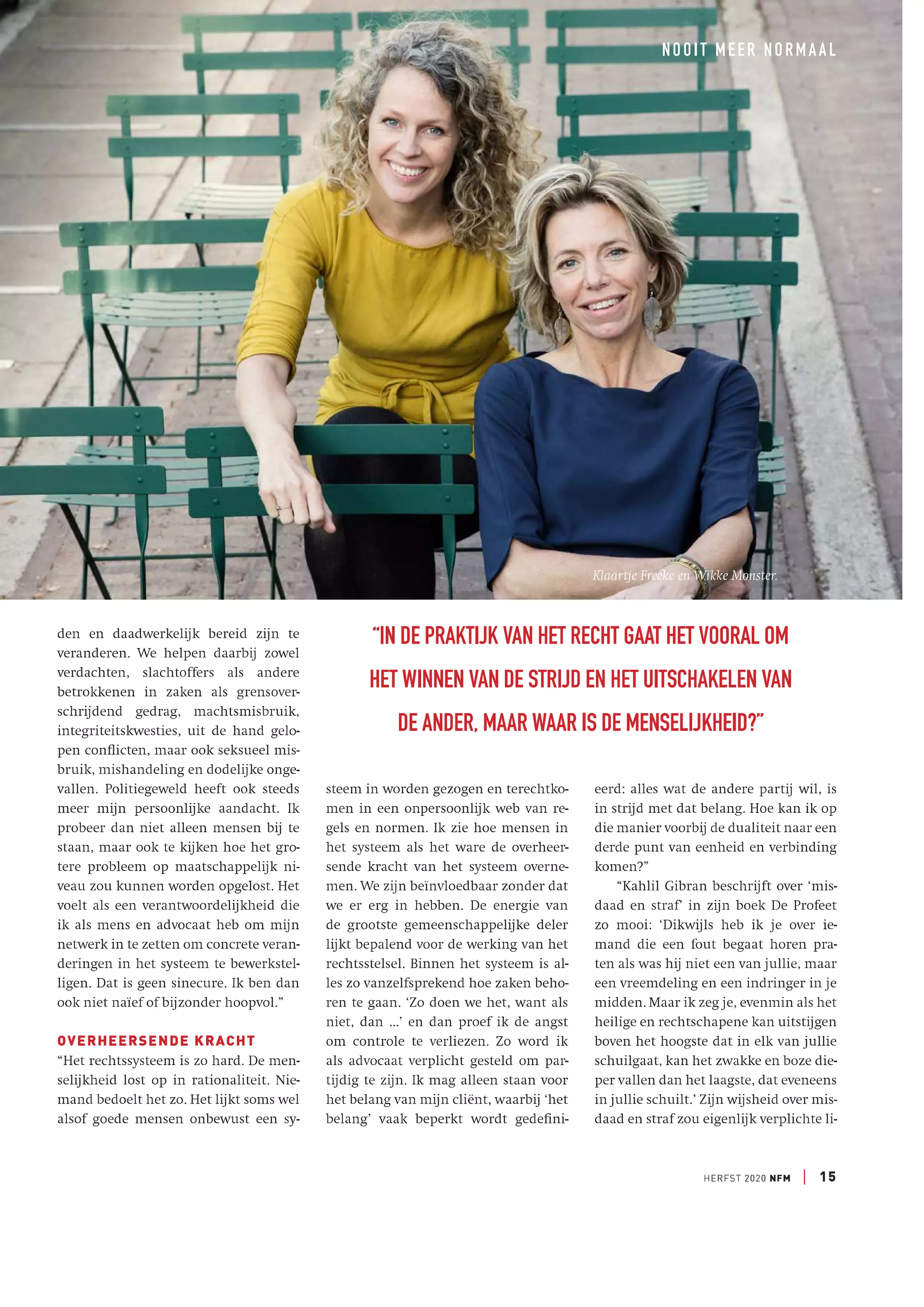 Interview New Financial Magazine | PDF