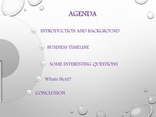 Interview of an entrepreneur | PPTX