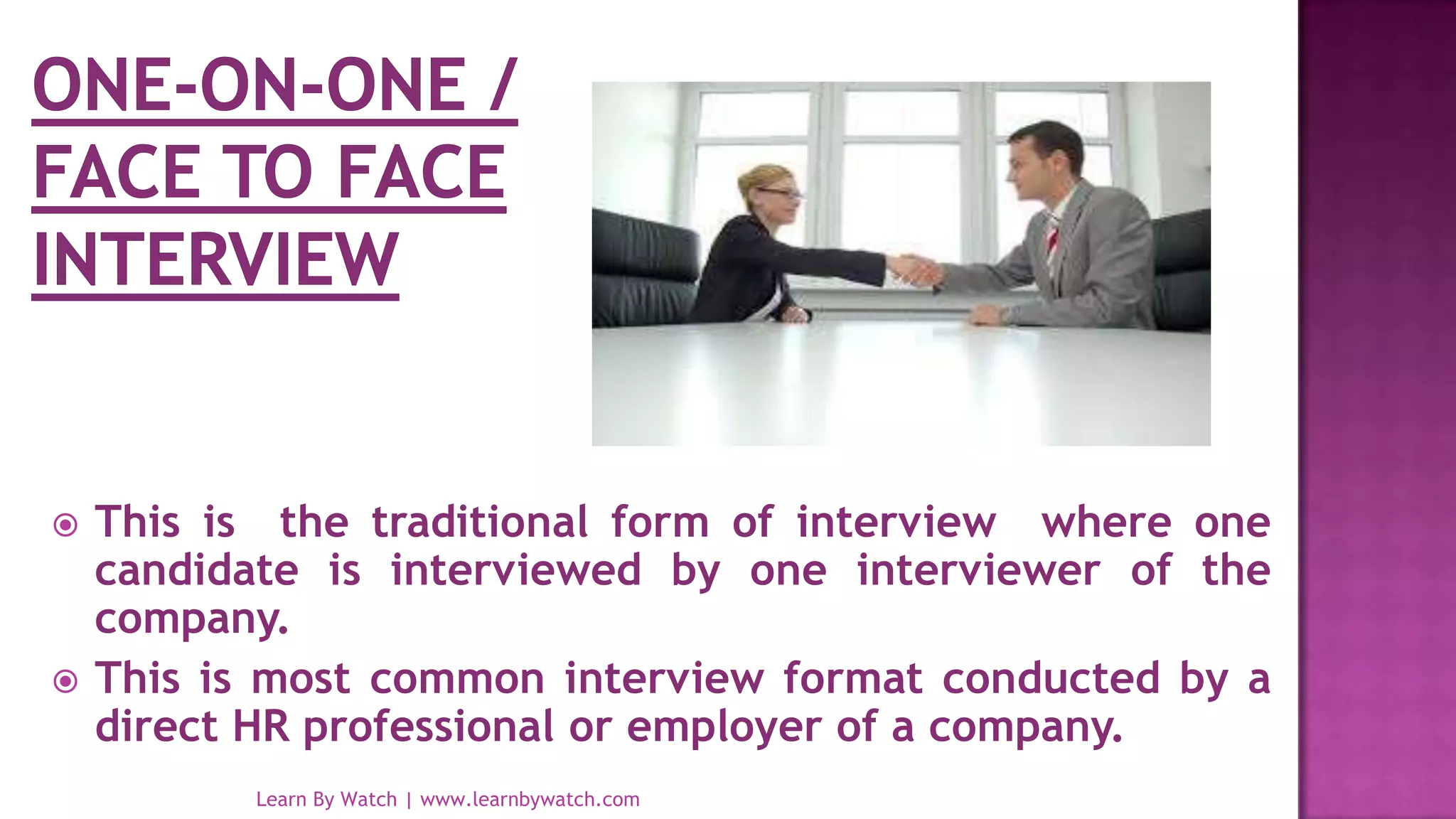 Interview and it's Types | PPTX