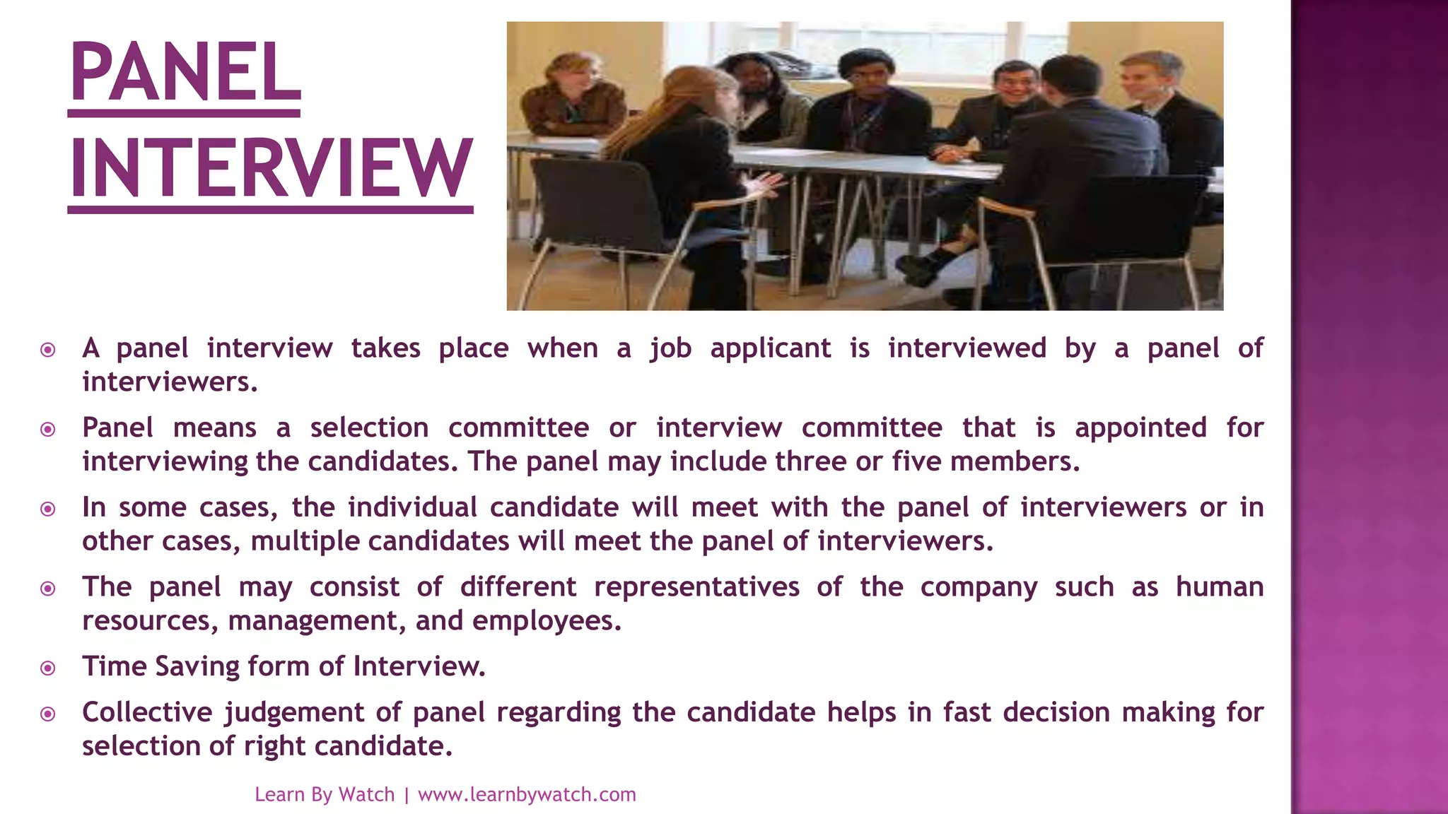 Interview and it's Types | PPTX