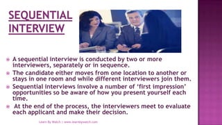 Interview and it's Types | PPTX