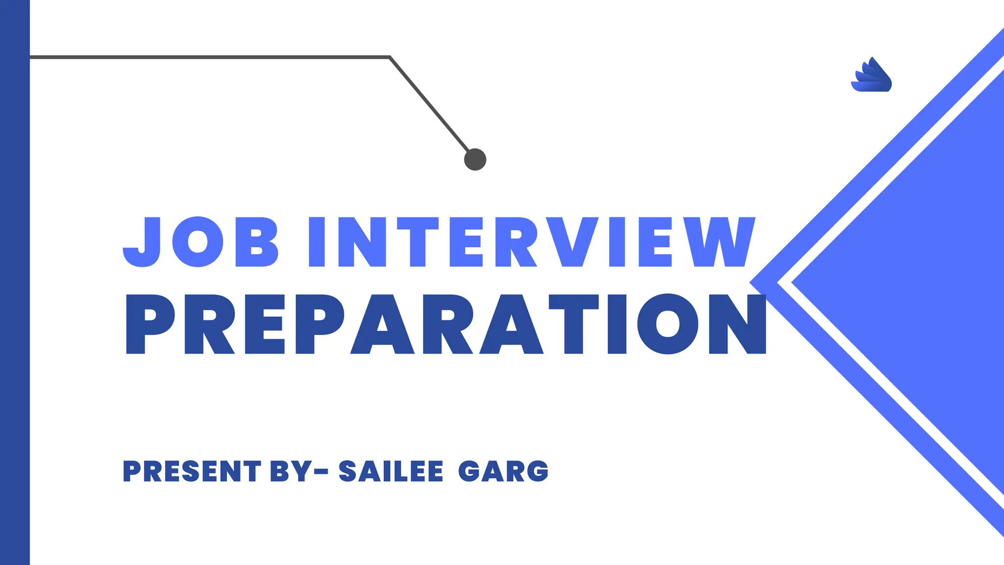 Interview Preparation for freshers searching job | PPT