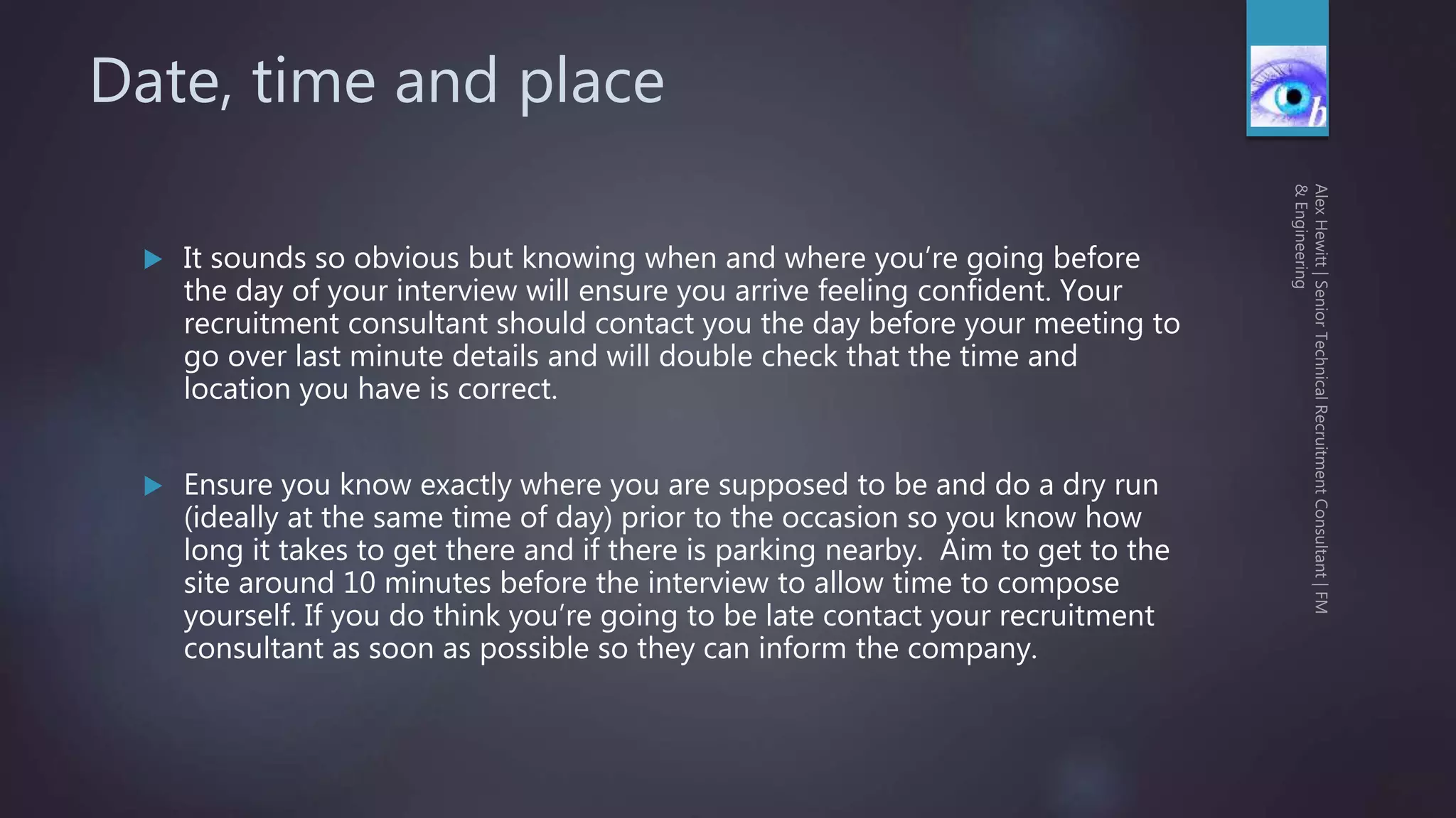 Interview Preparation 101 | PPT