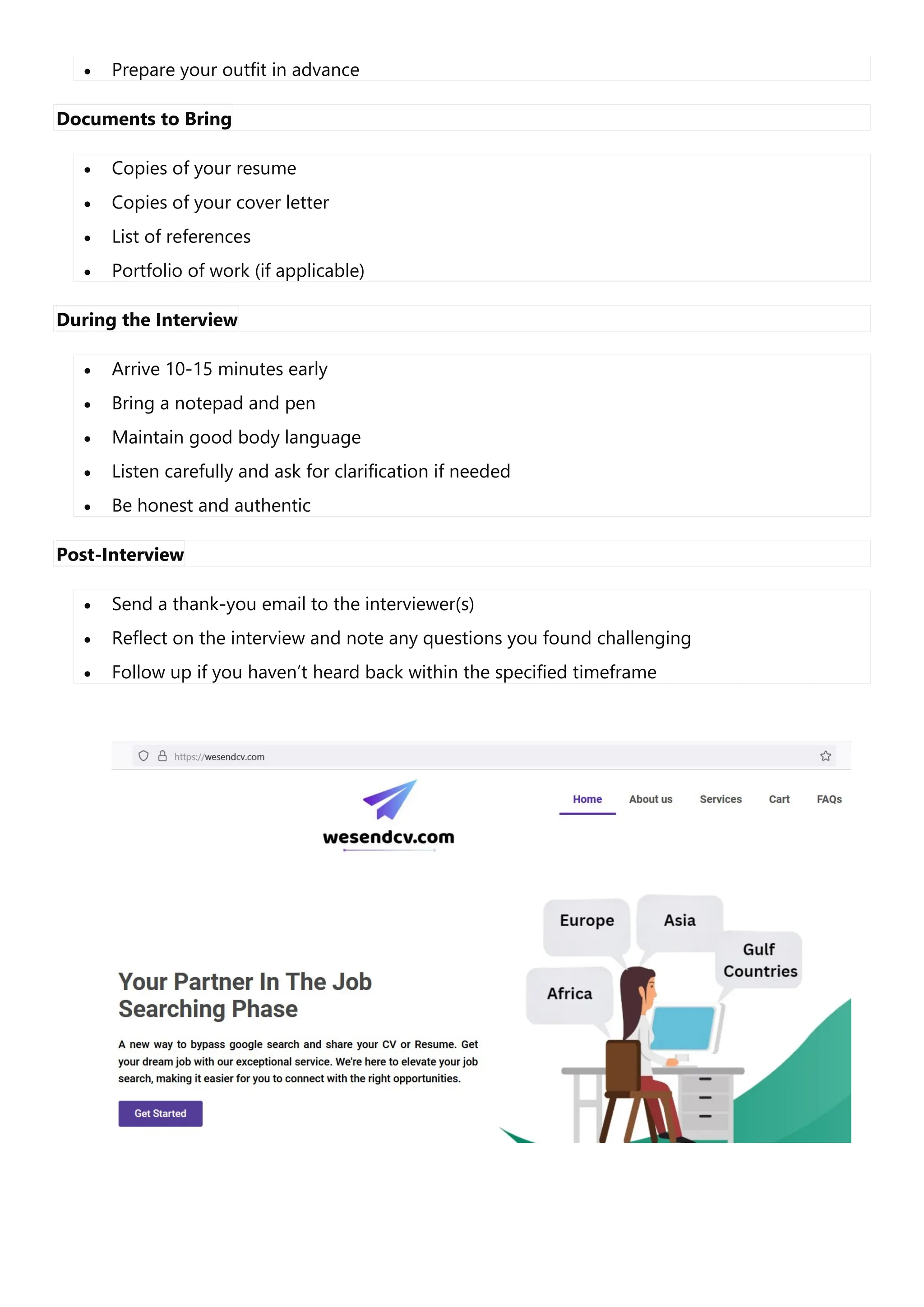 Ace Your Interview: 8 Essential Steps for Success with interview preparation checklist | PDF