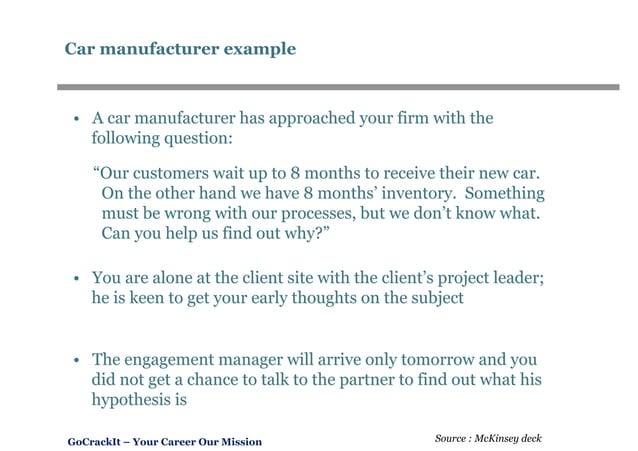 Interview preparation document | PPT