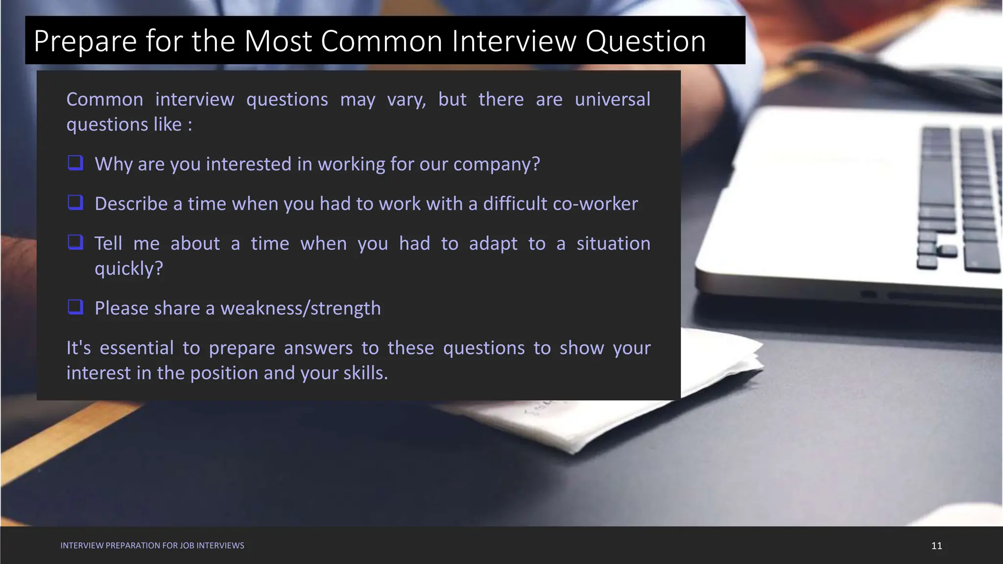 Interview Preparation for job Interviews.pptx