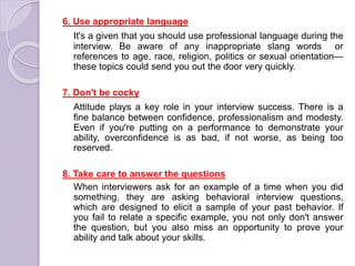 Interview preperation | PPT